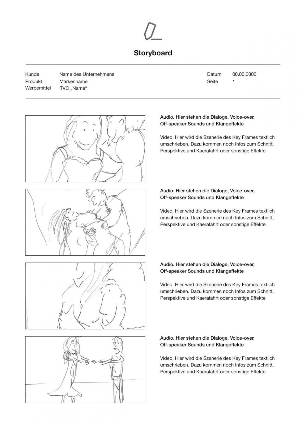 Das gezeichnete Drehbuch